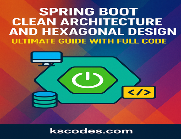 Spring Boot Clean Architecture and Hexagonal Design: Ultimate Guide with Full Code - KSCodes