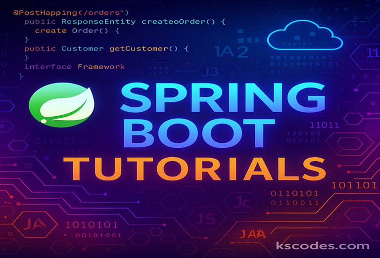 Spring Boot Tutorials - KSCodes