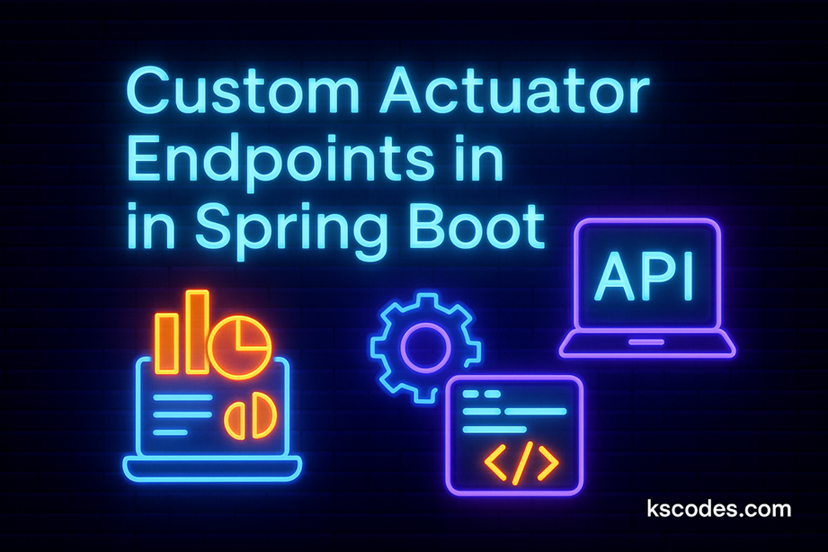 Custom Actuator Endpoints in Spring Boot 3 - KSCodes
