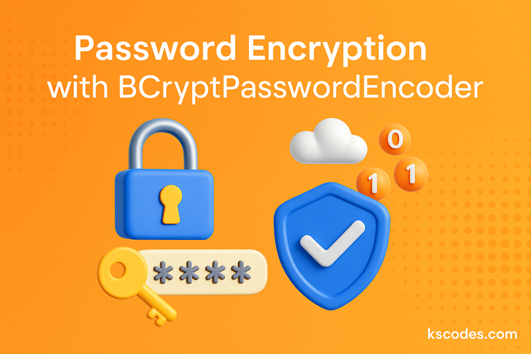 Password Encryption With Bcryptpasswordencoder In Spring Security Kscodes